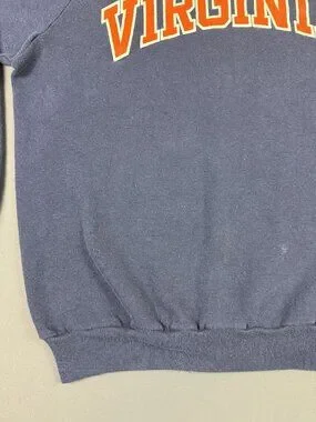 University Of Virginia | Shirts | Rare Vintage 8s Virginia Ncaa Navy ...